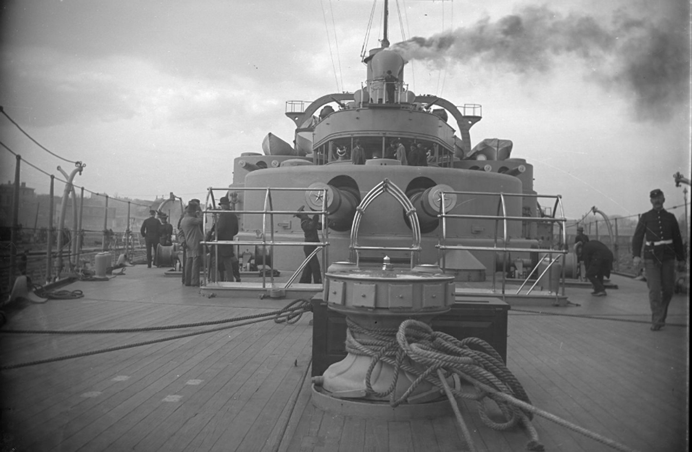 Battleship Photo Index BB-2 USS MASSACHUSETTS