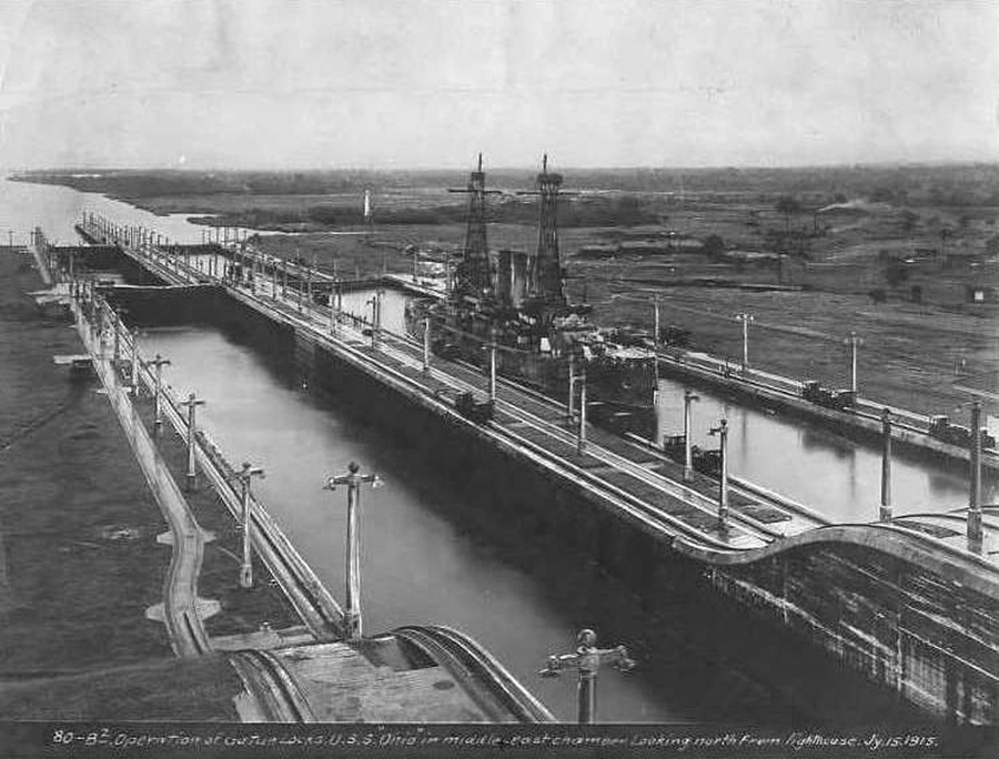 Battleship Photo Index BB-12 USS OHIO