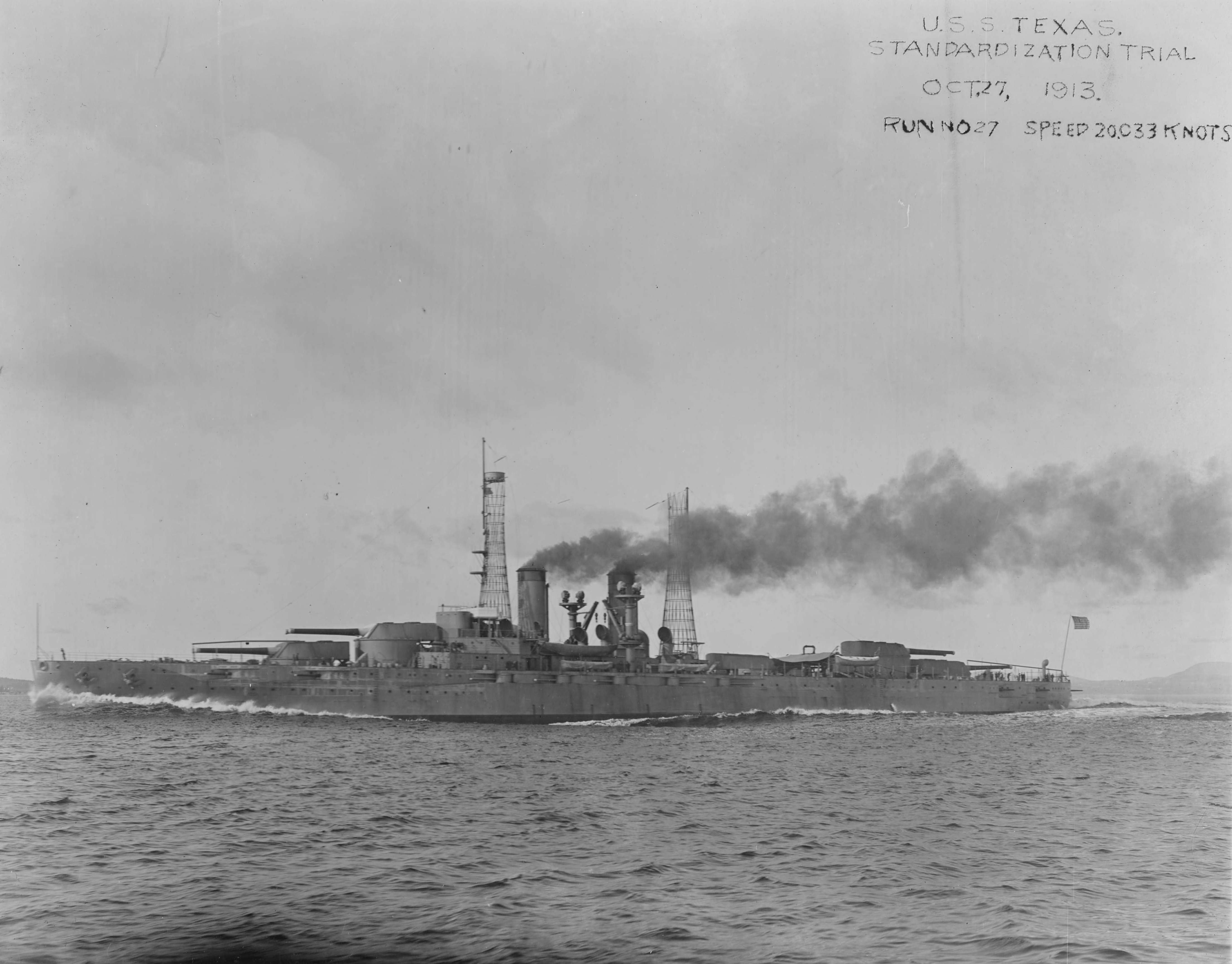 Battleship Photo Index BB-35 USS TEXAS